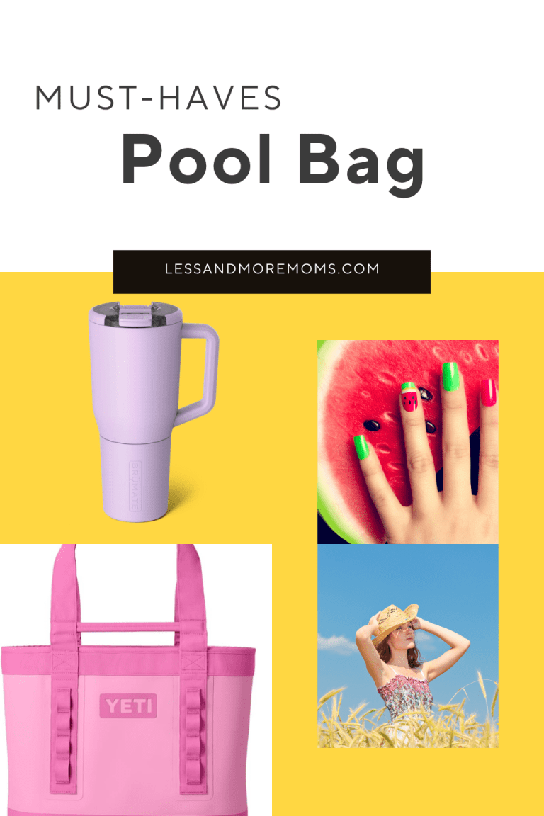 Summer Must Haves: What’s in My Pool Bag for Mom & Kids – Less & More ...